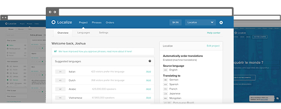 Traduction et localisation d'application avec Localize et TextMaster